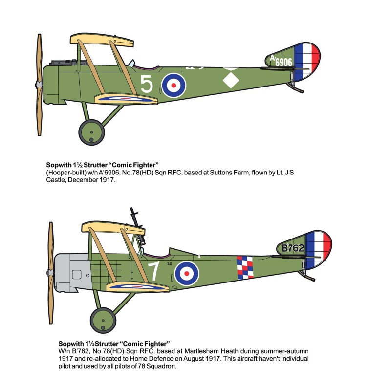 Sopwith 1 1/2 Strutter Comic Fighter - Roden (1/32)