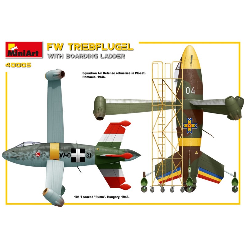 Focke-Wulf Triebflügel w/Boarding Ladder - MiniArt (1/35)