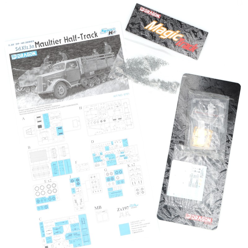 Opel Blitz Sd.Kfz.3a Maultier Half-Track - Dragon (1/35)