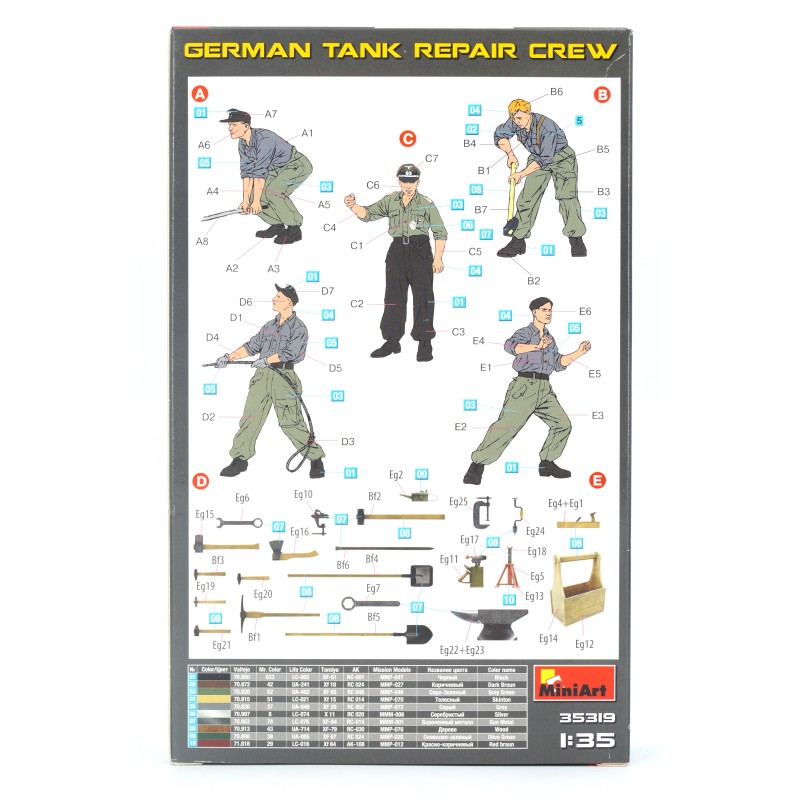 German Tank Repair Crew Special Edition - MiniArt (1/35)