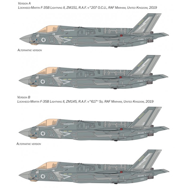 Lockheed-Martin F-35 B Lightning II STOVL Version - Italeri (1/48)
