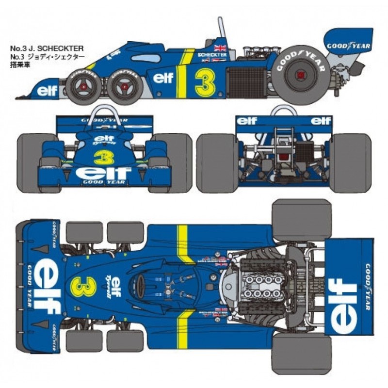 Tyrrell P34 Six Wheeler - Tamiya (1/12)
