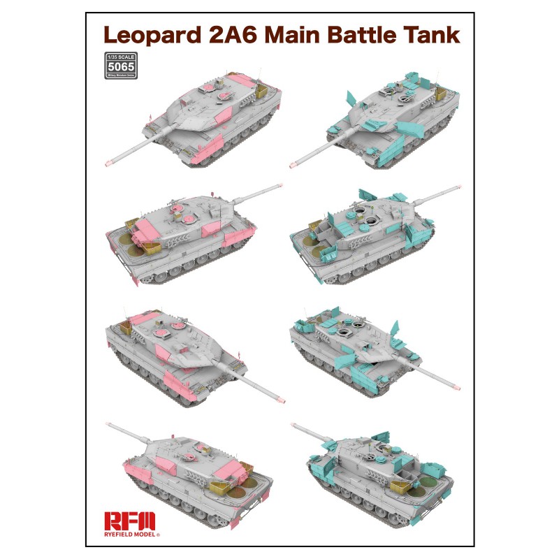 Leopard 2A6 Main Battle Tank - RFM (1/35)