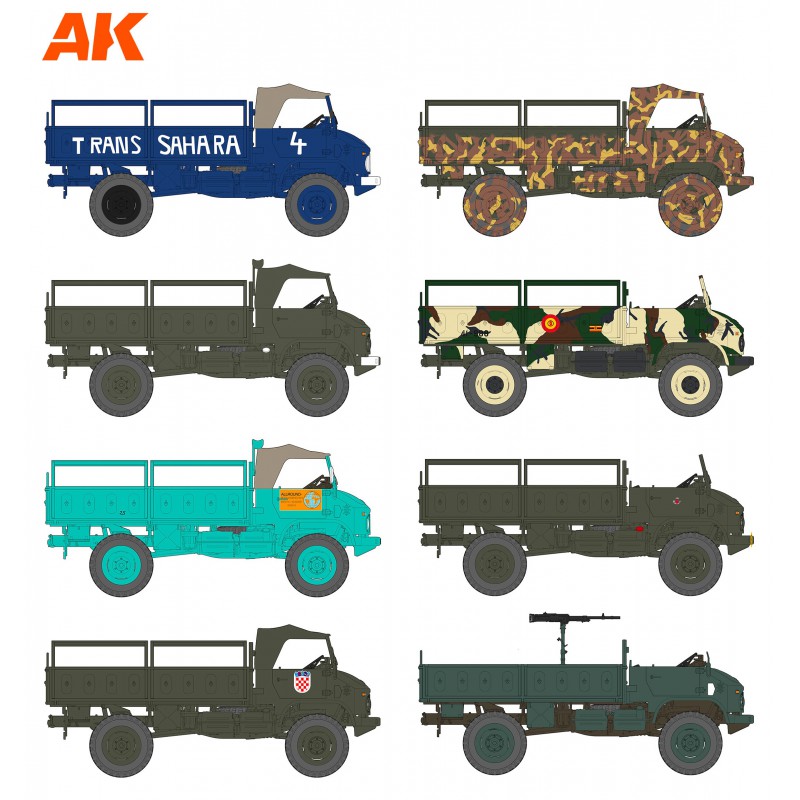 Mercedes-Benz Unimog S404 "Europe & Africa" - AK Interactive (1/35)
