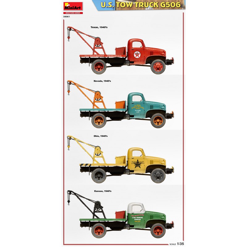 Chevrolet G506 U.S. Tow Truck - MiniArt (1/35)