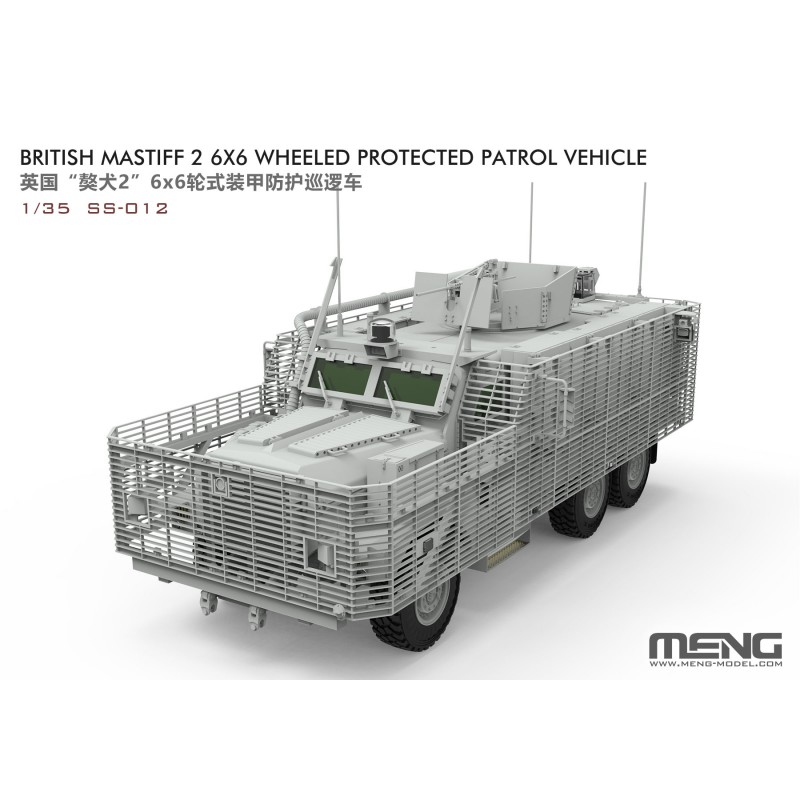 Cougar MRAP British Mastiff 2 6x6 Wheeled Protected Patrol Vehicle ...